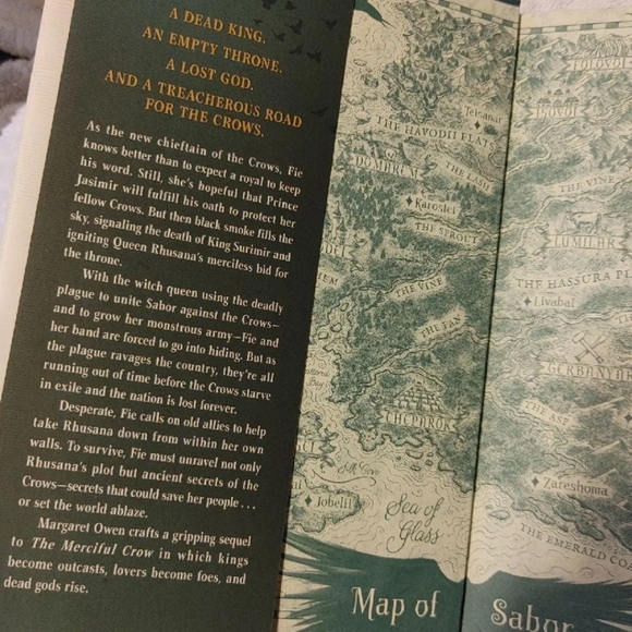 Other | The Merciful Crow Book 1 And The Faithless Hawk By Mararet Owen ...